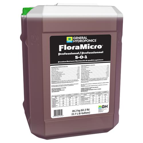 General Hydroponics® FloraMicro® Professional 5 - 0 - 1 | Hawthorne ...